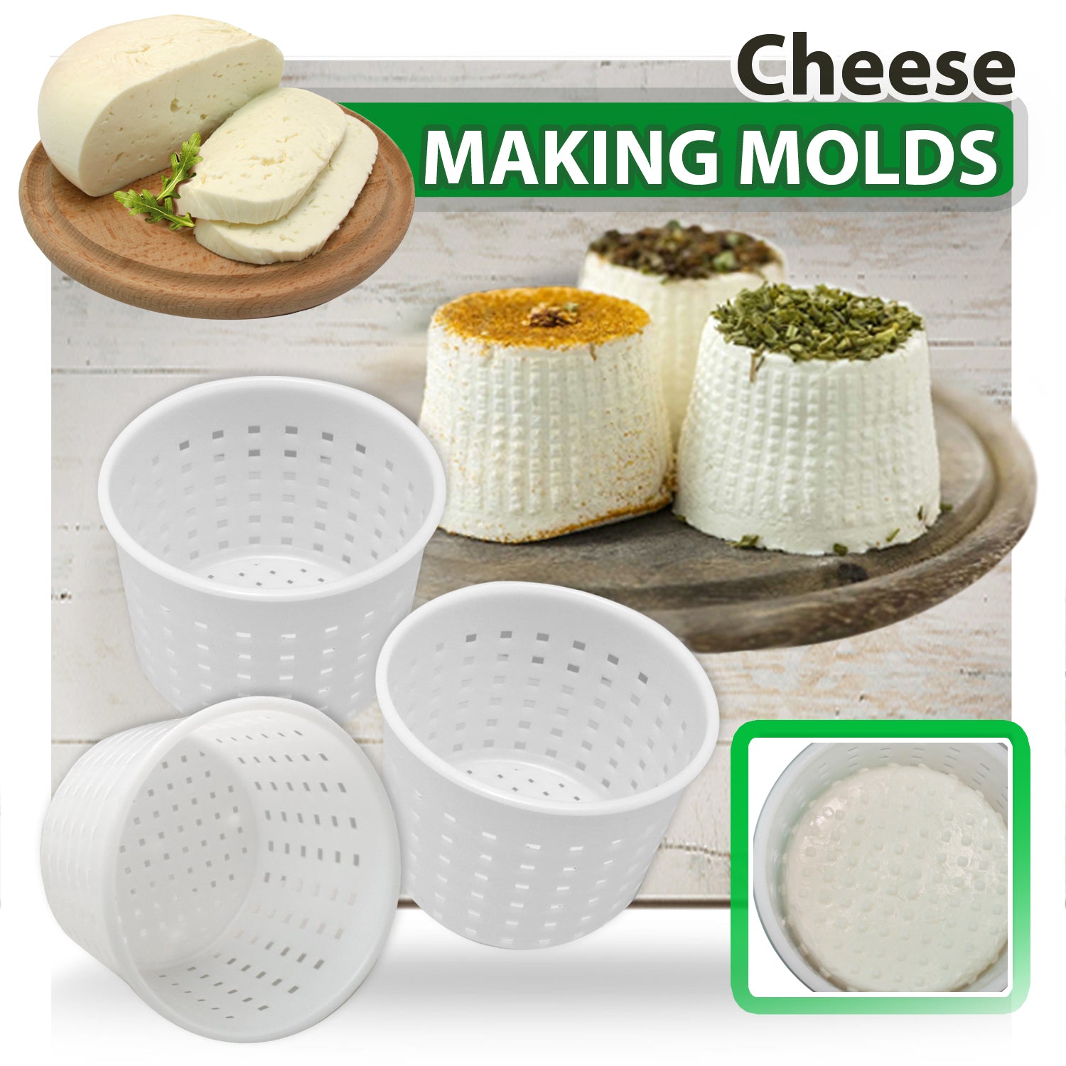 Cheese Molds – PetriStor